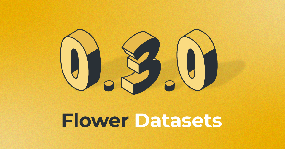 Announcing Flower Datasets 0.3.0